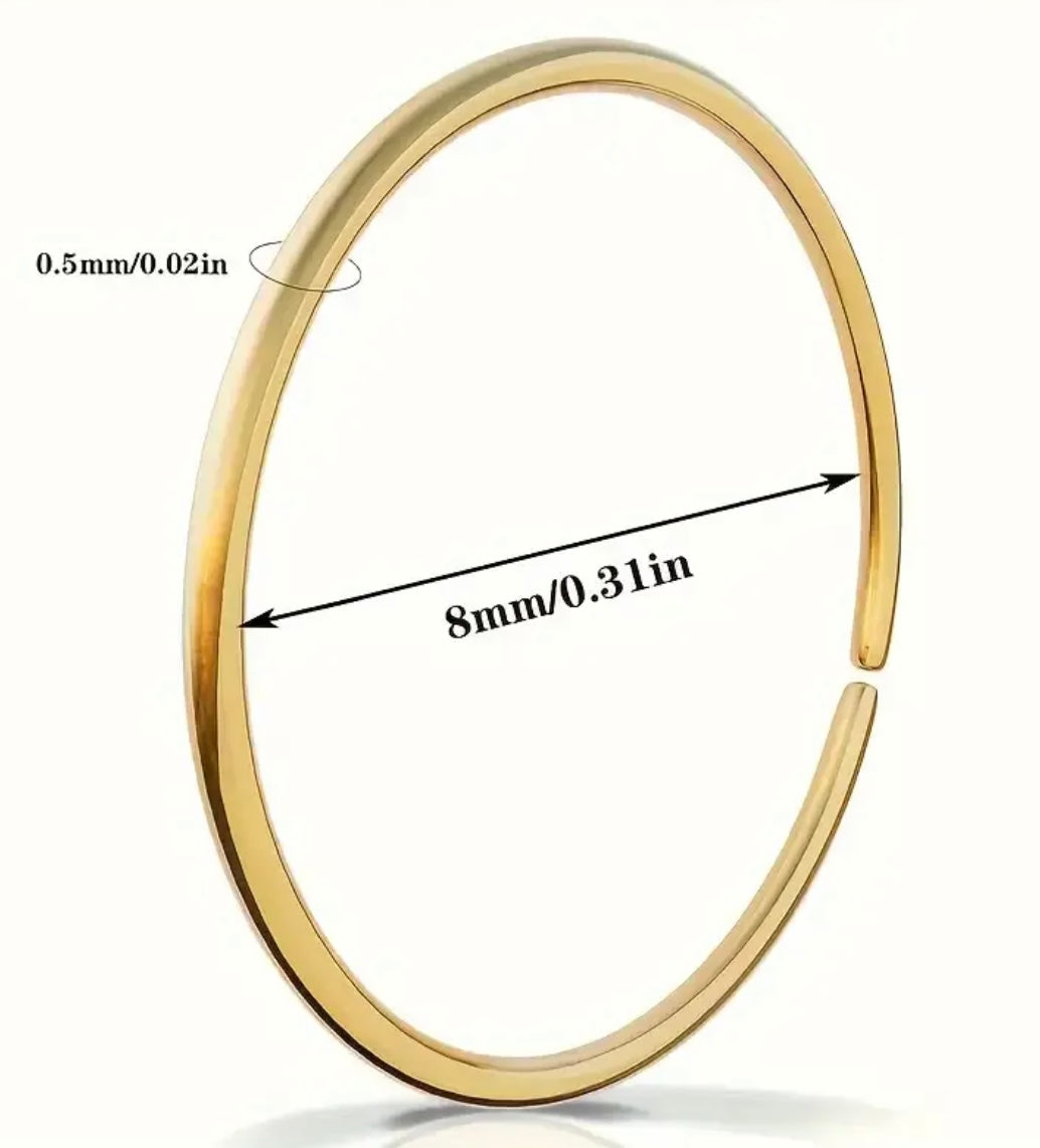 568gsa Huggies nose rings set – Nylram Jewelry Collection