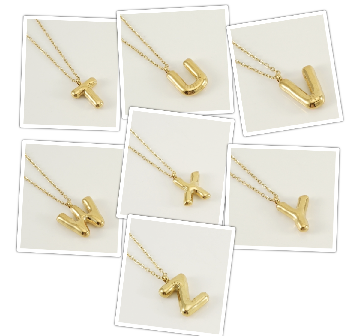 GD Initial Chain (17 inch) – Nylram Jewelry Collection