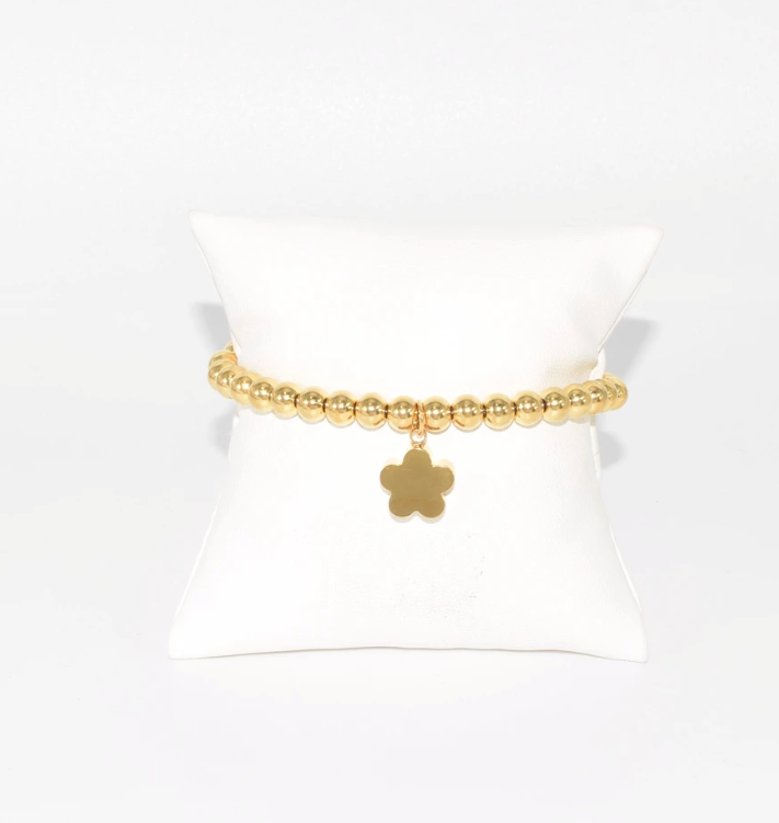GD Flower Bracelet – Nylram Jewelry Collection
