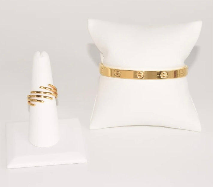 GD SPIKE RING – Nylram Jewelry Collection